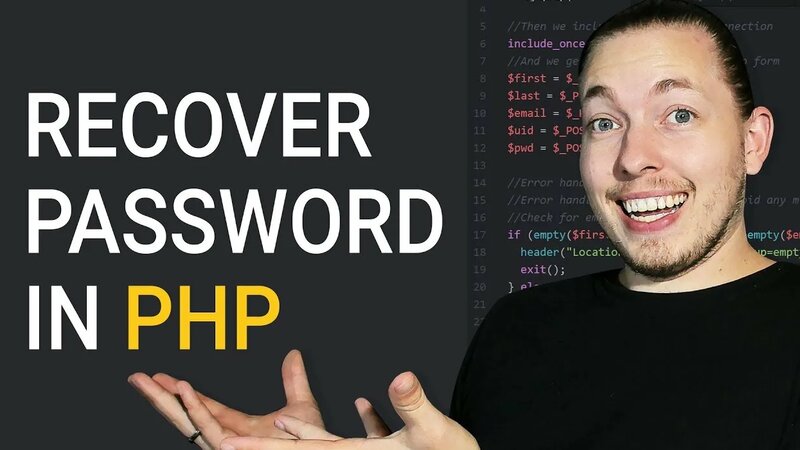 How To Create A Forgotten Password System In PHP | Password Recovery By Email In PHP | PHP ...