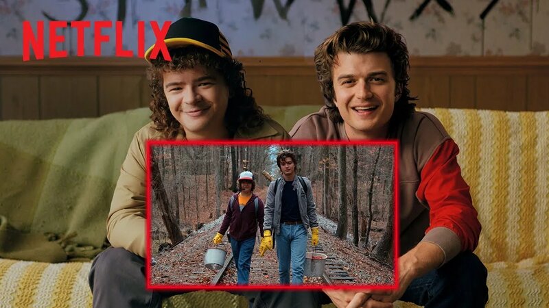 Watching Steve Reveal His Hair Routine To Dustin in Season 2 | Stranger ...