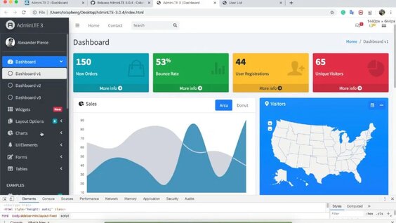 Spring Boot 3 6 Using Thymeleaf Layout With Adminlte Template Erofound