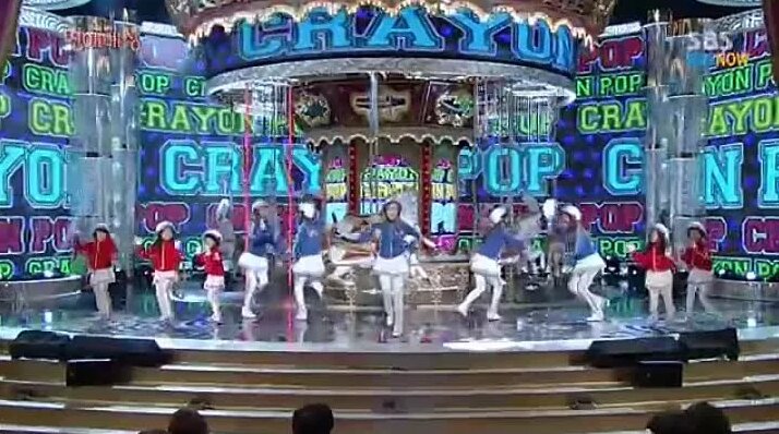 Видео Crayon Pop (크레용팝), Korea - Bar Bar Bar (빠빠빠), 2013 - SBS ...