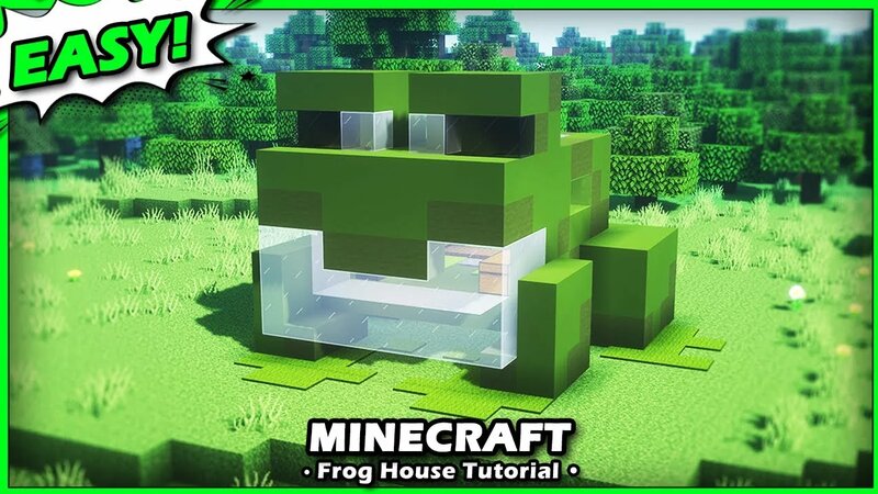 Minecraft: FROG House (Easy) How to Build Tutorial - Yandex Video ...