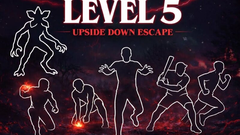 FULL BODY Interactive WARM UP | Upside Down Escape Theme Workout ...