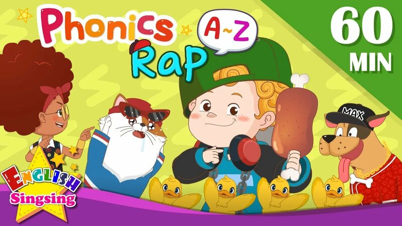 English Phonics Rap | A to Z for Children | Collection of Kindergarten ...