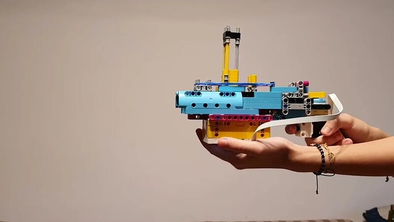 Pistol cu piese Lego (Automatic Handgun - Lego Spike Prime) - Смотреть ...