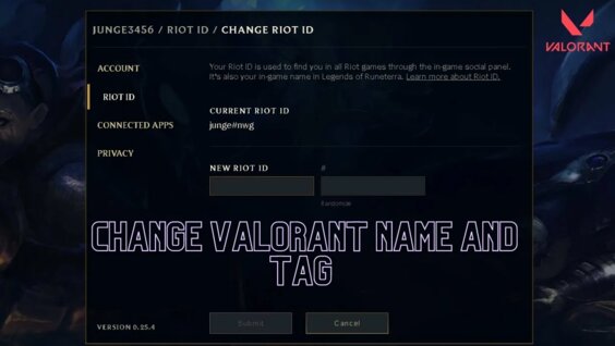 valorant change riot id: 1 bin video Yandex'te bulundu