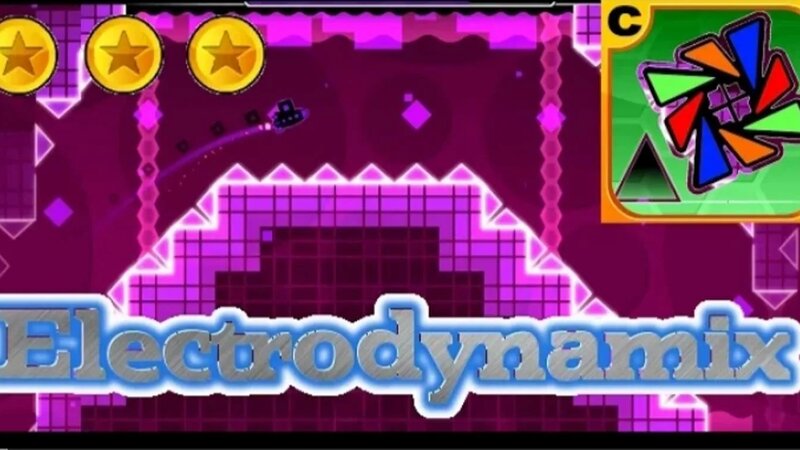 Electrodynamix! (Все монетки) Geometry Dash - Смотреть онлайн в поиске Яндекса по Видео