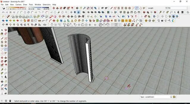 SketchUp : shape bender plugin (easy) - Смотреть онлайн в поиске ...