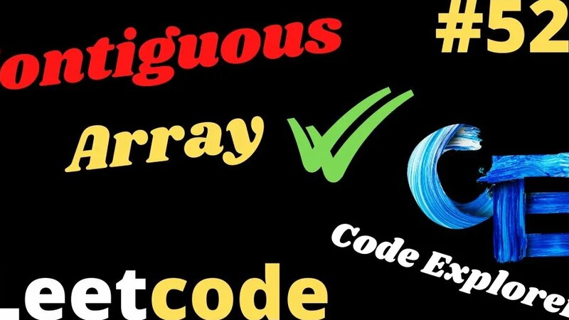 contiguous array | Leetcode #525 \ Code Explorer - Yandex Video aramada ...