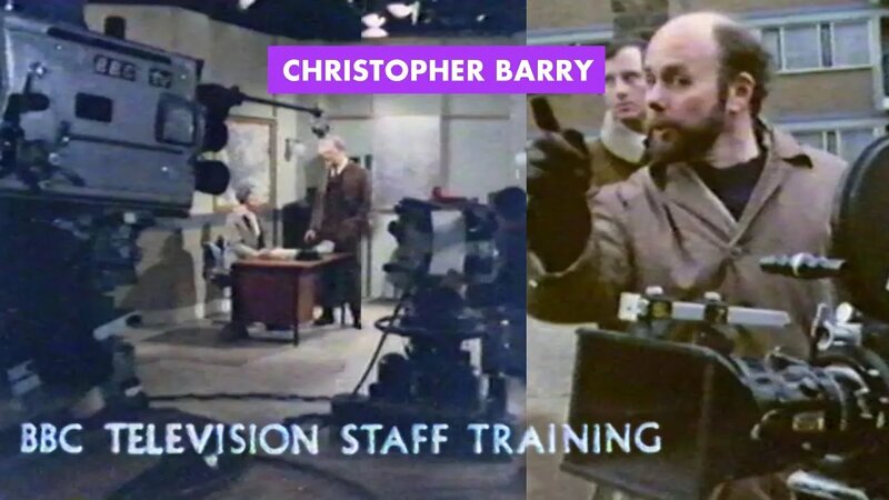 Very Rare 1968 BBC Training Film - Behind the scenes with Christopher ...