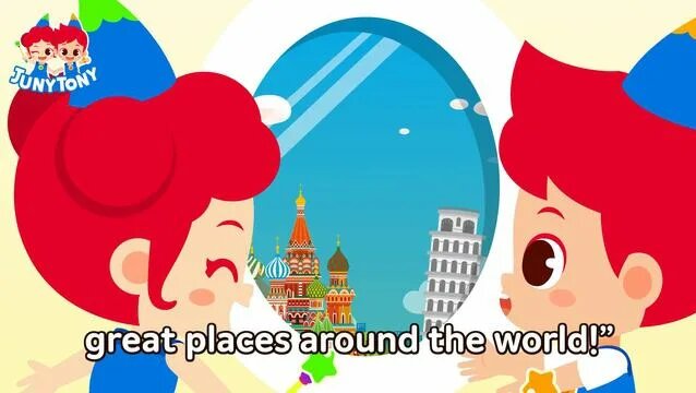 World Landmarks | Famous Landmarks | Explore World Song for Kids ...