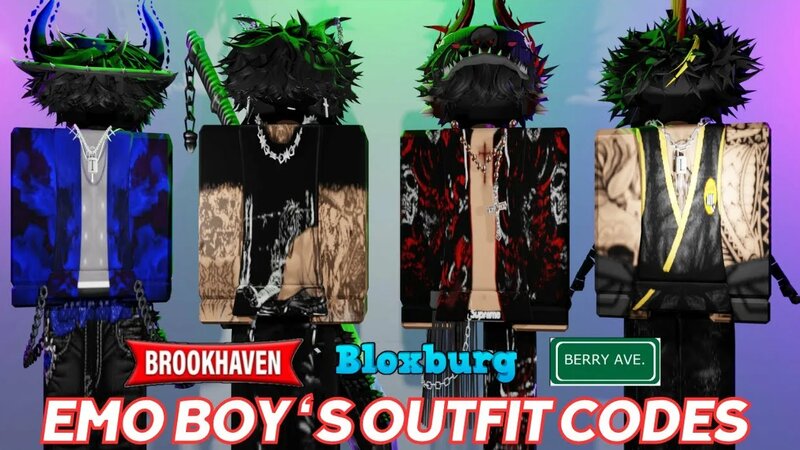 New Boy Outfits Code For Brookhaven And Berry Avenue | Roblox ...
