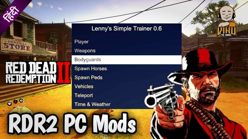 How to install mods in Red Dead Redemption 2 PC: Lennys Simple Trainer ...