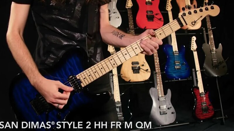Новая серия Charvel PRO-MOD SAN Dimas Style 2 электрогитары обзор в ...