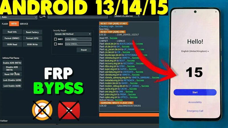 How to Reset FRP lock on Android 14/15 | FRP Solution for Technicians ...