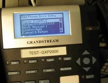 Grandstream phone book entry method demonstrated - Yandex Video aramada ...