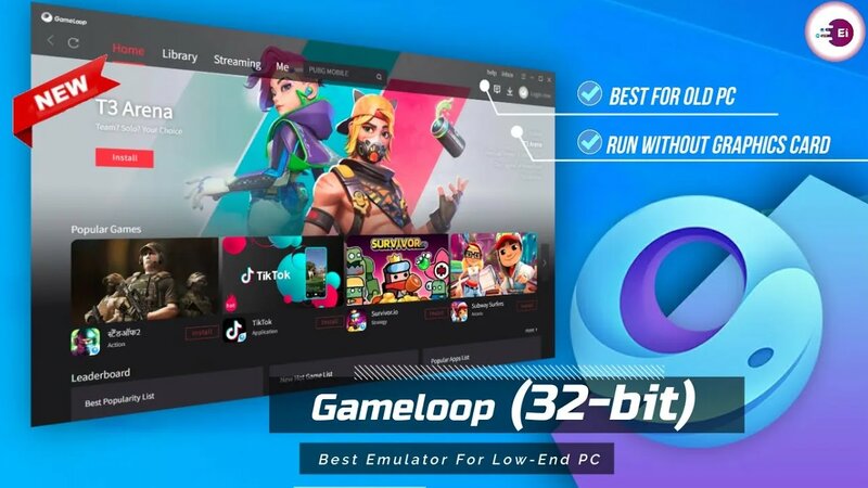 Gameloop 32-bit The Best Android emulator to play mobile games on Low ...