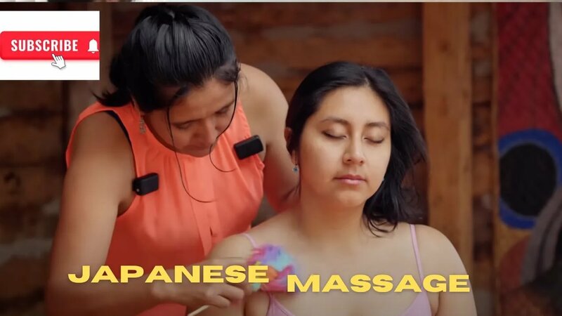 ASMR Massage techniques Japanese Massage hot oil Full Body Pijat Jepang ...