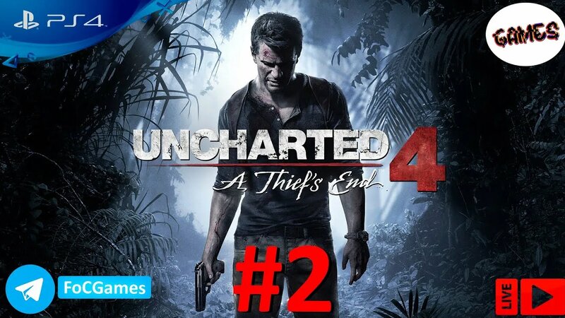 Uncharted 4: Путь Вора Стрим Анчартед 4 Полное прохождение #2 PS4 Зов ...