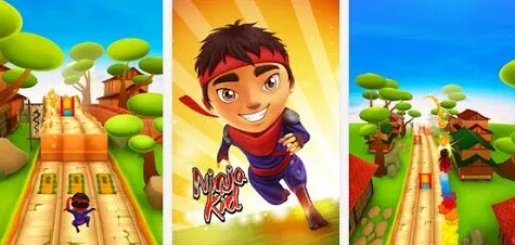 Ninja Kid Run - 100% клон Subway Surfers [iPad/HD] - Смотреть онлайн в ...