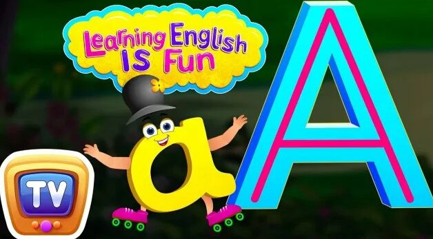 Letter “A” Song - Alphabet and Phonics song - Learning English is fun ...