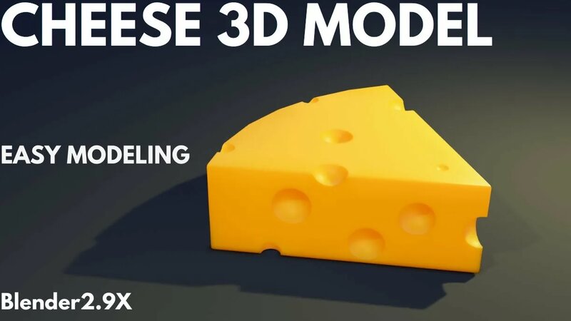 cheese 3d model making in blender 2.92 - Смотреть онлайн в поиске ...