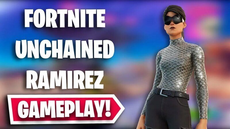 Unchained Ramirez Gameplay in Fortnite | Fortnite x Balenciaga ...