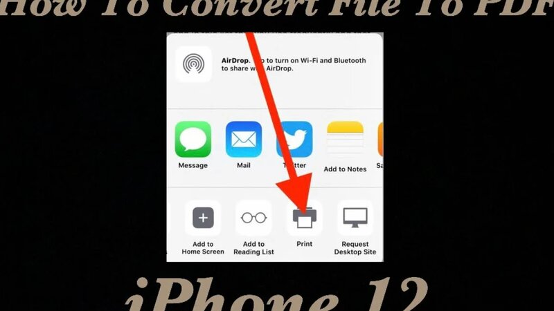 How To Convert File To PDF iPhone 12 - Смотреть онлайн в поиске Яндекса ...