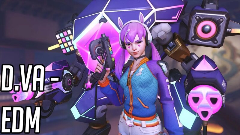 D.Va "EDM" Skin Showcase - Overwatch 2 - Смотреть онлайн в поиске ...