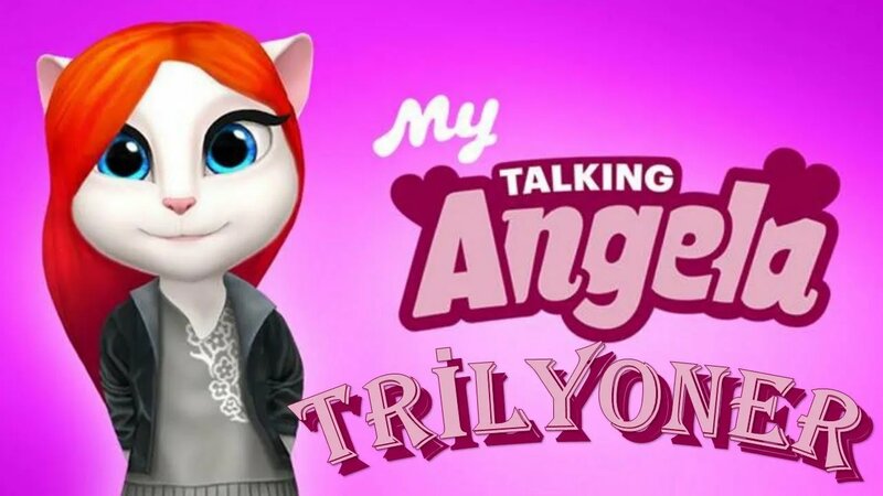 Benim konuşan angela my talking angela hile mod apk sınırsız altın ...