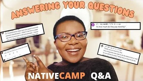 Native Camp Demo Lesson Tips and Tricks Q and A - Yandex Video aramada ...