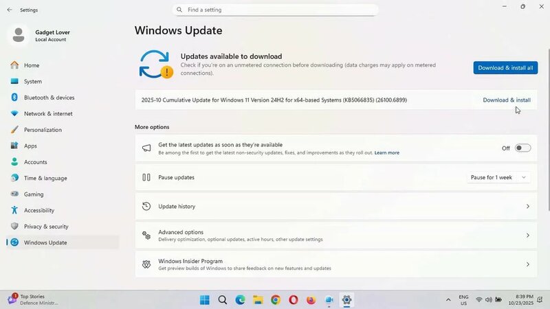Windows 11 Cumulative Update For Version 24H2 x64 Based Systems - Big ...