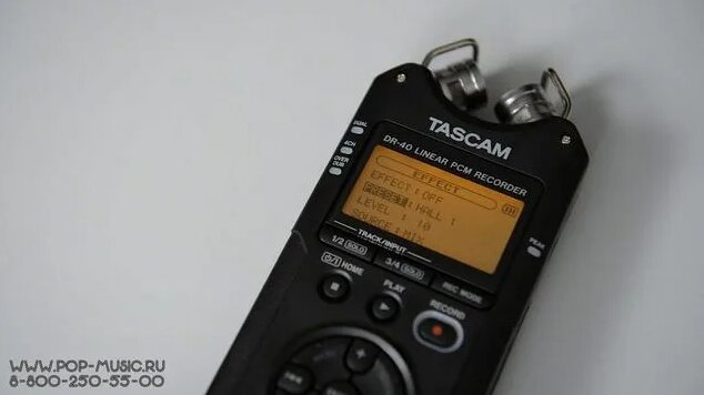 Tascam DR-40 - обзор 4-х канального аудио рекордера (портастудии ...