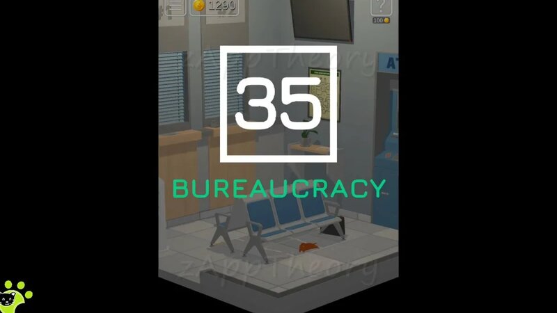 50 Tiny Room Escape 35 Bureaucracy (3/3 Cards) Full Walkthrough (Kiary ...
