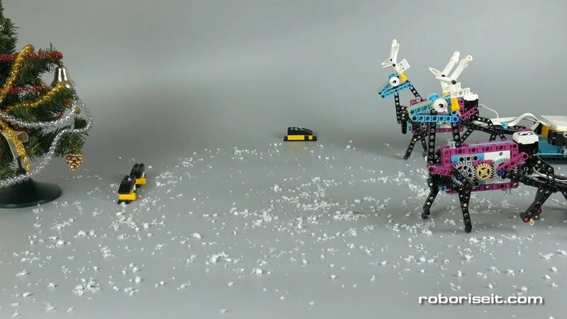 Special Spike Prime Project Rudolph from Roboriseit - Смотреть онлайн в ...