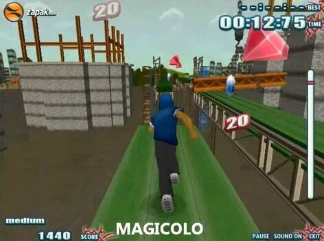 Skyline Runner game walkthrough - Mamagama Gameplay Magicolo - Смотреть ...
