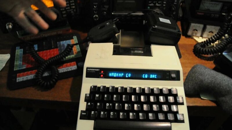 IC-7200 RTTY decode using old TTY machine - Yandex Video aramada ...