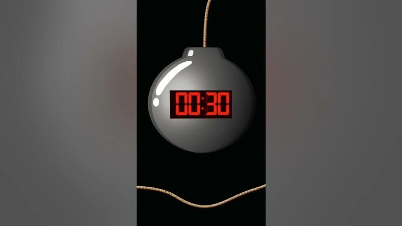 30 Second Timer With Bomb Explosion.#shorts #timer #tiktok #countdown ...
