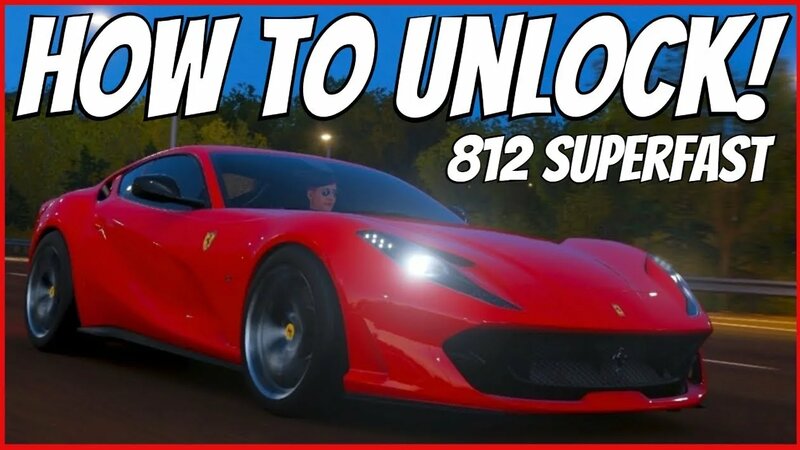 Forza Horizon 4 - How To Unlock The Ferrari 812 Superfast! ( +Gameplay ...