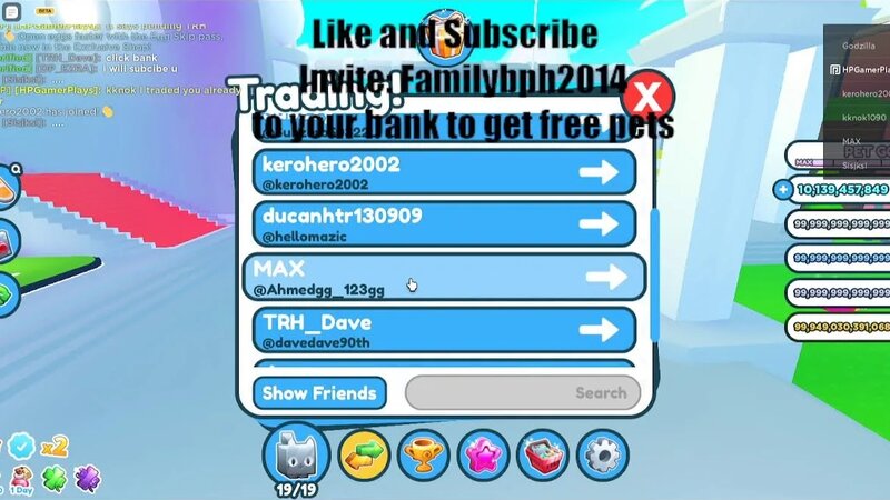 Pet Simulator X 50B to 200B pets giveaway #Roblox #PetsimulatorX ...