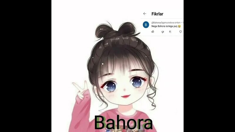 Bahora ismiga talablarga binoan video tayyor bo'ldi. #shortsvideo # ...