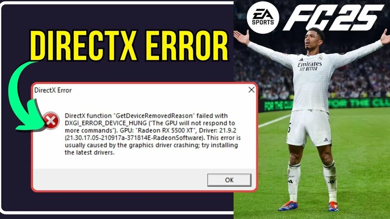 Fixing DirectX Function Error on FC25 | Step-by-Step Troubleshooting ...