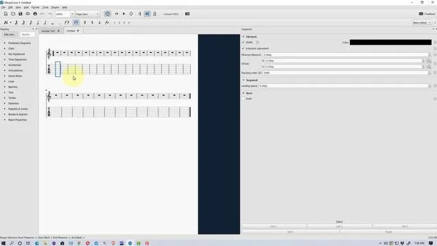 MuseScore Tutorial - How to Write Guitar Tablature in MuseScore ...