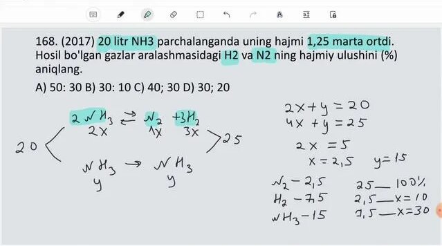 Mega kimyo 12-bob. Gazlar aralashmasi 7-qism - Смотреть онлайн в поиске ...