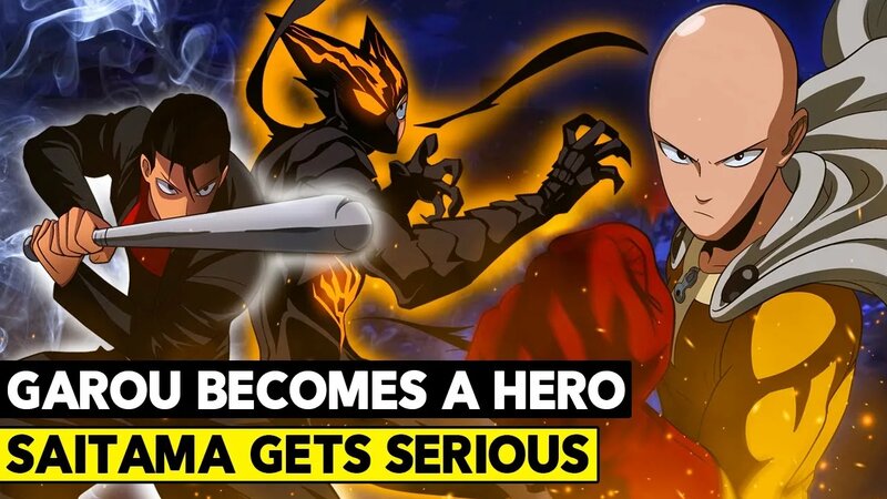 Saitama DID WHAT!? Garou THE HERO Shocks Everyone! - One Punch Man ...