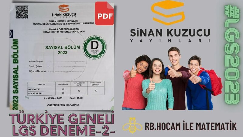 1deneme20soru20taktik - sinan kuzucu yayınları - türkiye geneli - lgs Deneme-2- PDF link ...