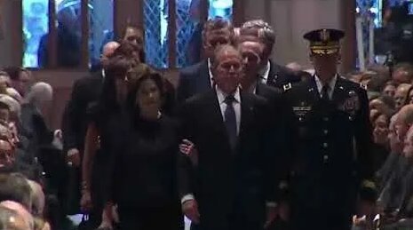 What Was In The Envelopes? President George H. W. Bush Funeral 12-6 ...