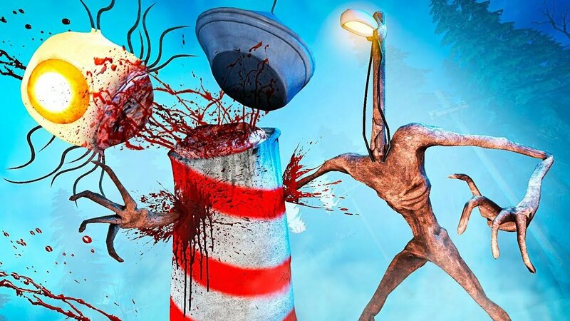 Жуткий МАЯК Против Фонареголового! КТО Самый Сильный? Безумная Битва ...