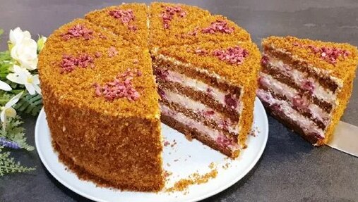 Ленивый "Медовик " Теперь вы будете готовить Коржи только так. Торт ...