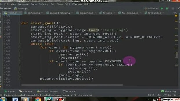 Super Mario Game Using Python || Super Mario Bros with python and Pygame - Смотреть онлайн в ...