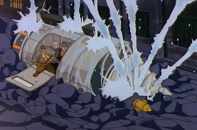 Черепашки Мутанты Ниндзя (1987). Сезон 6, серия 5. Супер Ирма (Super ...